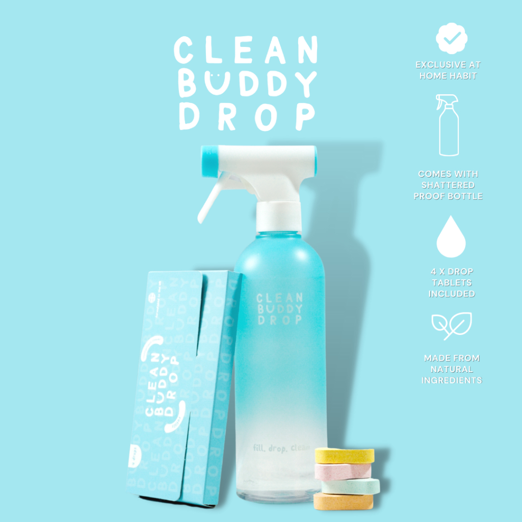 Clean Buddy Drop - Multipurpose Cleaner Refill Tablet comes with 4 tablets 500ml | Shopee Malaysia