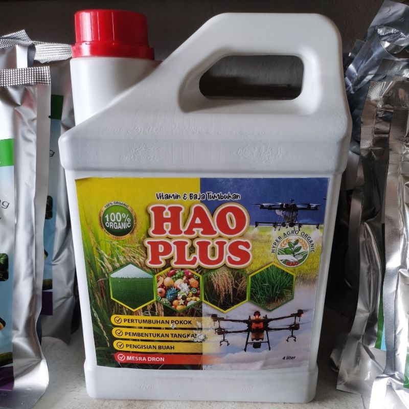 HAO PLUS 4 Liter Baja / Baja Silika | Shopee Malaysia