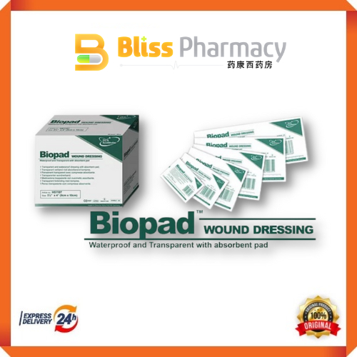 Biopad Wound Dressing (waterproof) 1pc | Shopee Malaysia