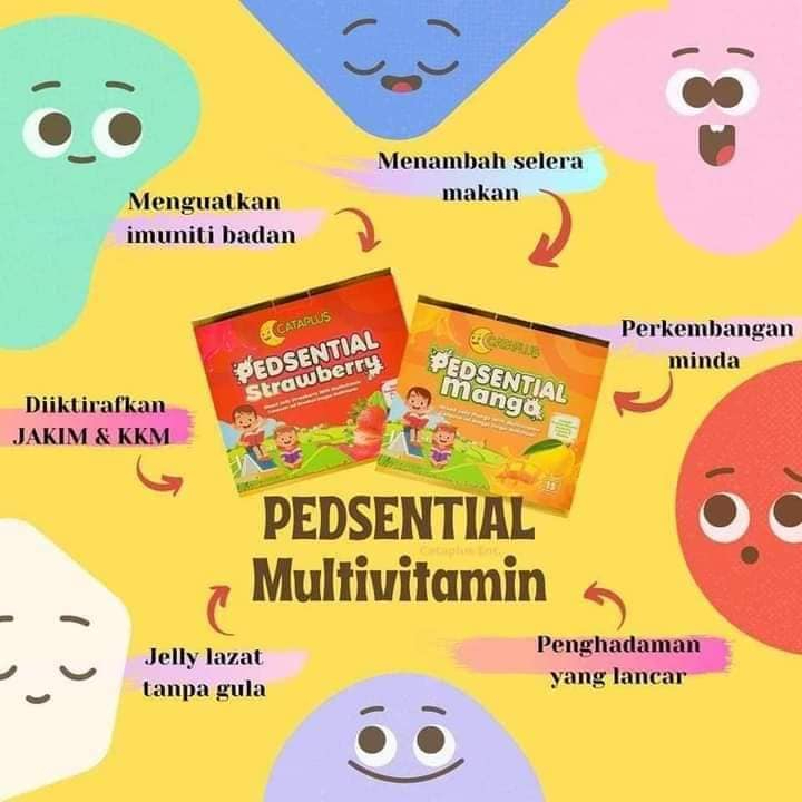 CATAPLUS MULTIVITAMIN (TAMBAH SELERA/BAIKI SISTEM PENGHADAMAN) | Shopee ...