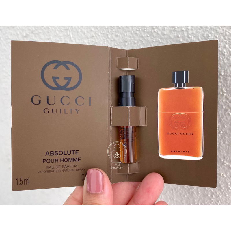 Sample/Vials Gucci Guilty Absolute Pour Homme (1.5ml) | Shopee Malaysia