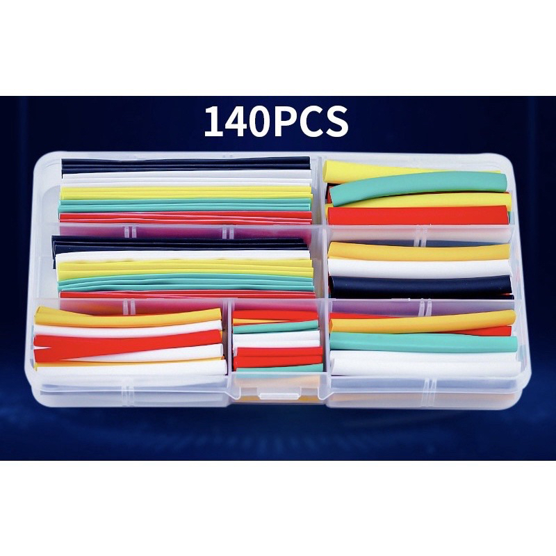 🌟580pcs🌟Heat Shrink Insulation Tube wire Wrap wayar wire Sleeve Set Box ...