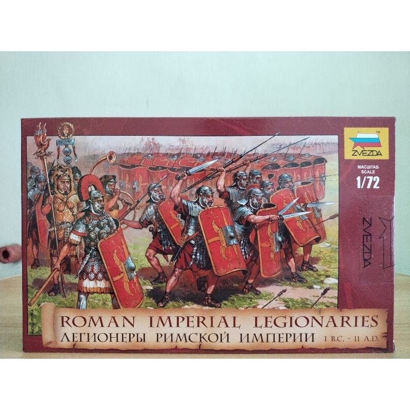 [READY STOCK] ZVEZDA ROMAN IMPERIAL LEGIONARIES 1/72 SCALE 8043 ...