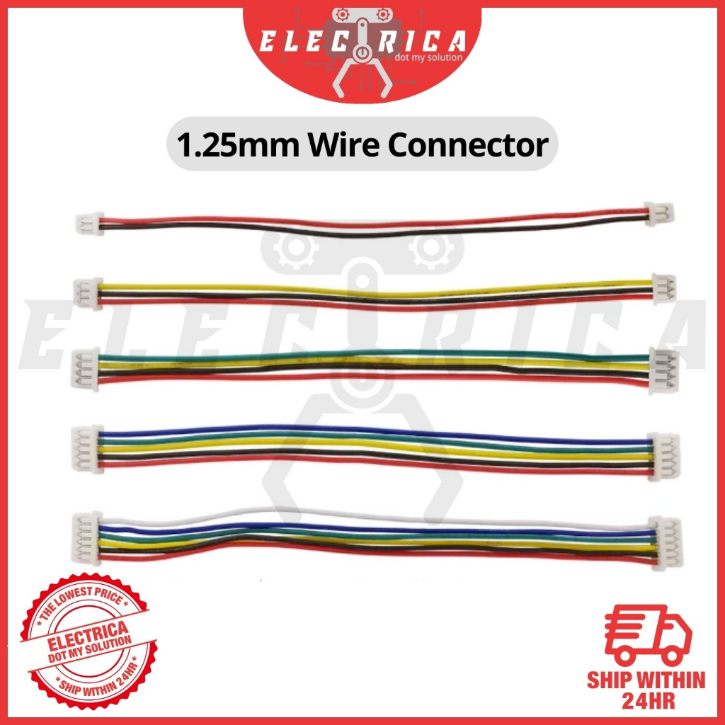 PH2.0 XH2.54 Male to Male Wire Connector 2P 3P 4P 5P 6P Plug Jack Terminal Cable Connector ...