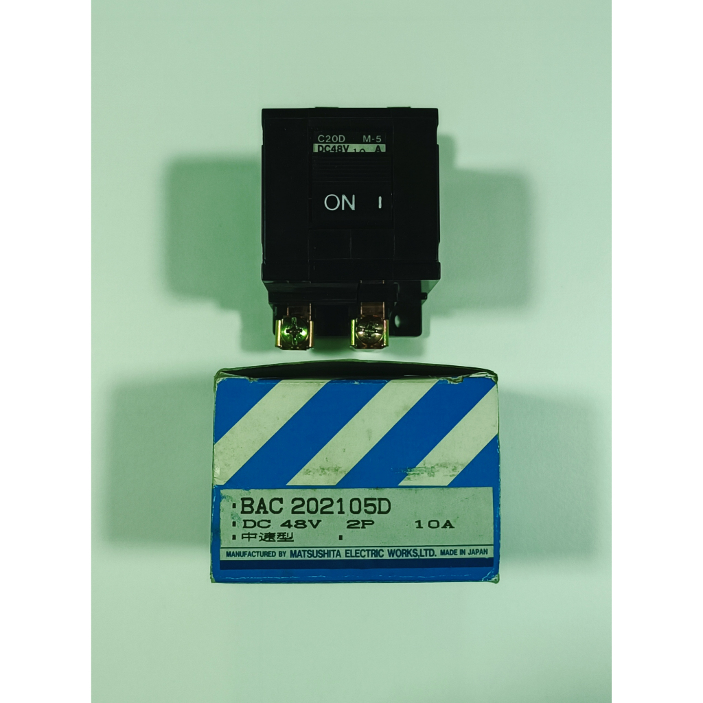 Matsushita Panasonic / CP-C CPC BAC 202105D / Circuit Protector DC 48V ...