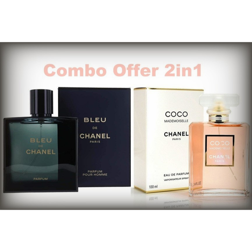 Best Couple Combo Offer Perfume 2in1 Bleu de channel Perfum+Coco ...