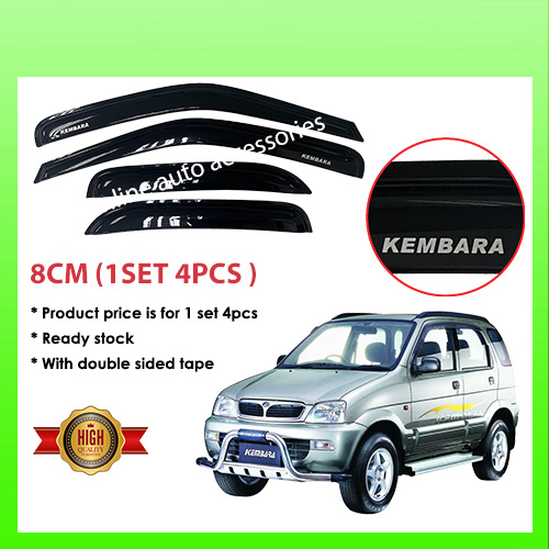 Perodua Kembara Door Visor 8CM Air Press | Shopee Malaysia