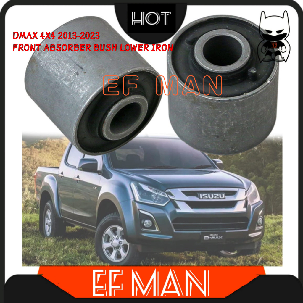 ISUZU D-MAX VCROSS 2013-2023 1.9 2.5 FRONT ABSORBER BUSH IRON LOWER ...