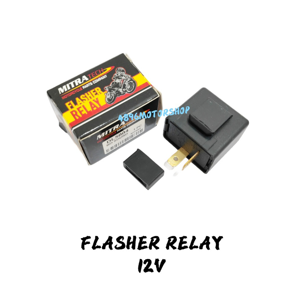 MITRA TECH SILENT FLASHER FLASH RELAY SUPPORT LED DOUBLE SIGNAL APIDO ...