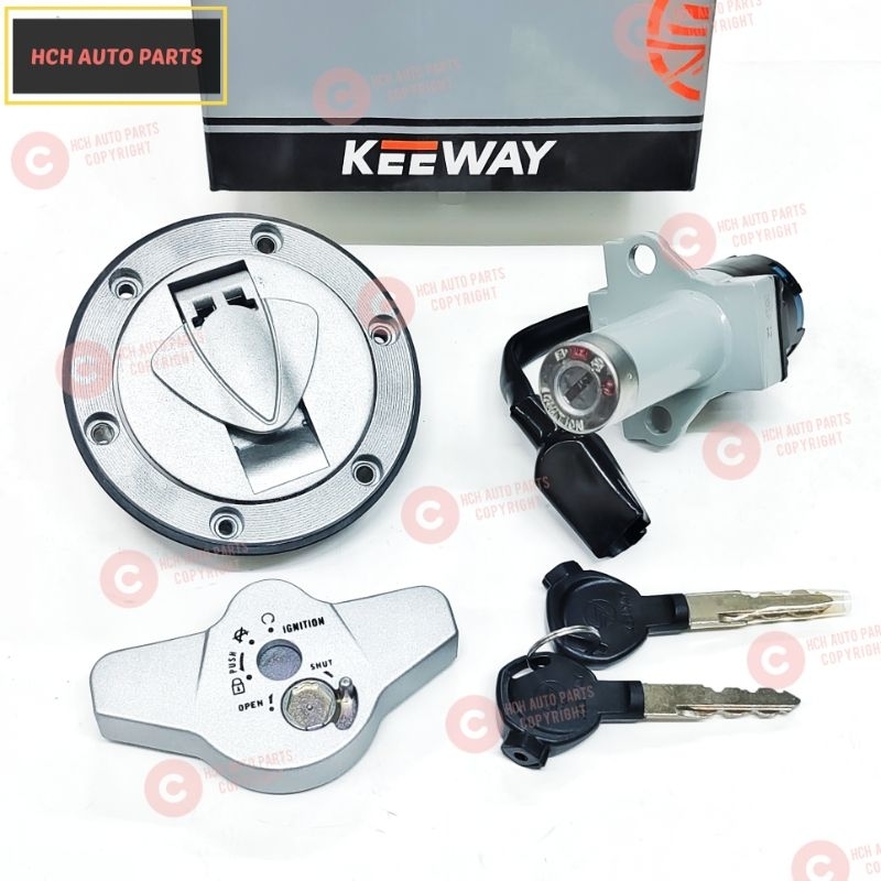 IGNITION KEY SWITCH SET - KEEWAY/ BENELLI - RKV 200/ 200G (100% ...