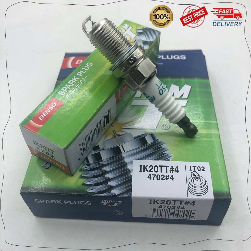 (4PCS)100% 🔥original 🔥Denso Iridium IK20TT spark plug Toyota Camry Wish ...