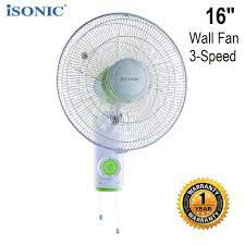KDK / Panasonic KU408 F-MU408 KU408-YG Wall Fan Kipas Dinding KU-408 ...