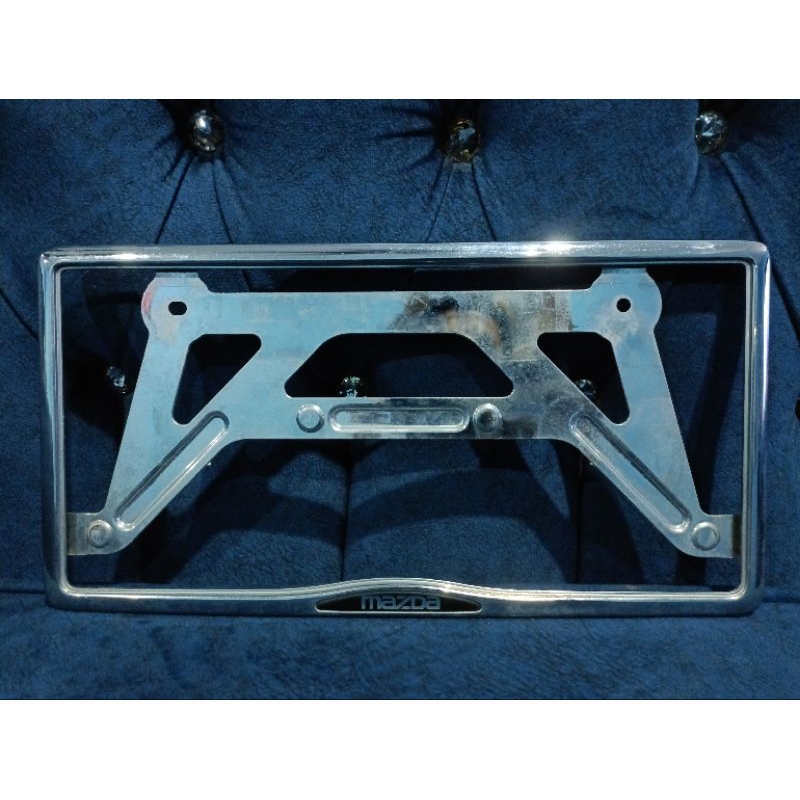 Frame plate chrome MAZDA ORIGINAL | Shopee Malaysia