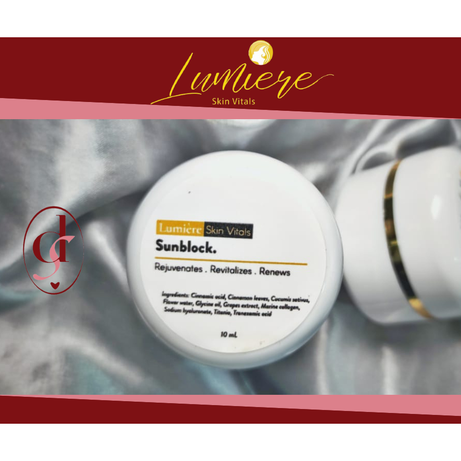 Lumiere Skin Vitals - Sunblock (Individual) | Shopee Malaysia