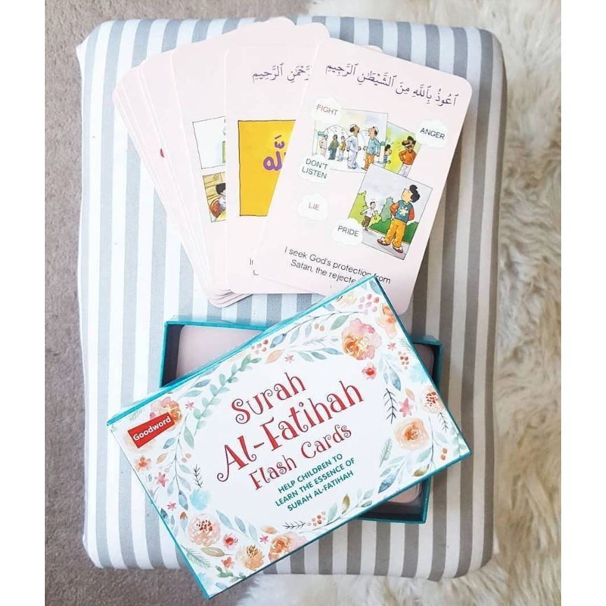 Surah Al-Fatihah Flash Cards by Saniyasnain Khan | Shopee Malaysia