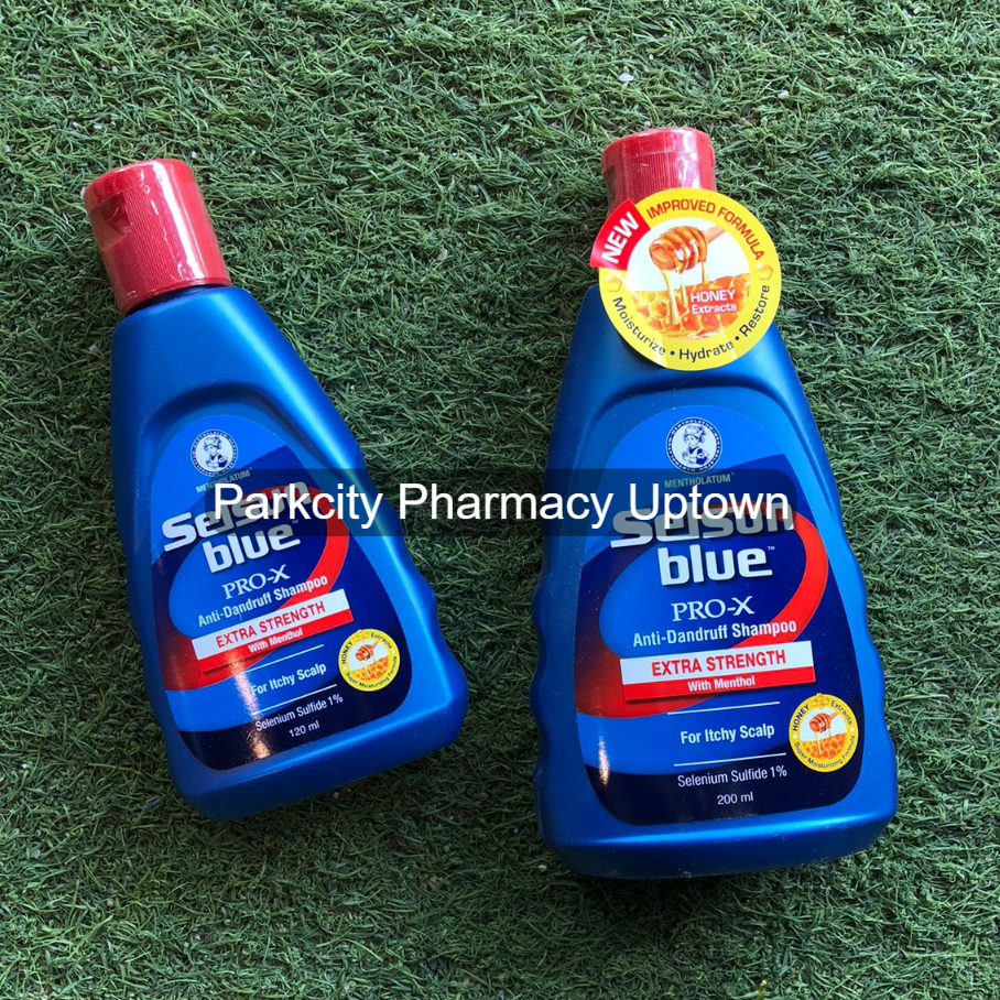 Mentholatum Selsun Blue Pro-X Anti-Dandruff Shampoo Extra Strength With ...