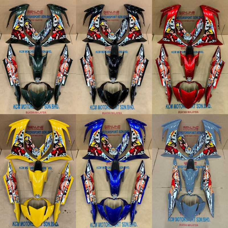 COVER SET 135 LC V1/V2/V3/V4/V5/V6/V7/V8 ONE PIECE EDITION | Shopee ...