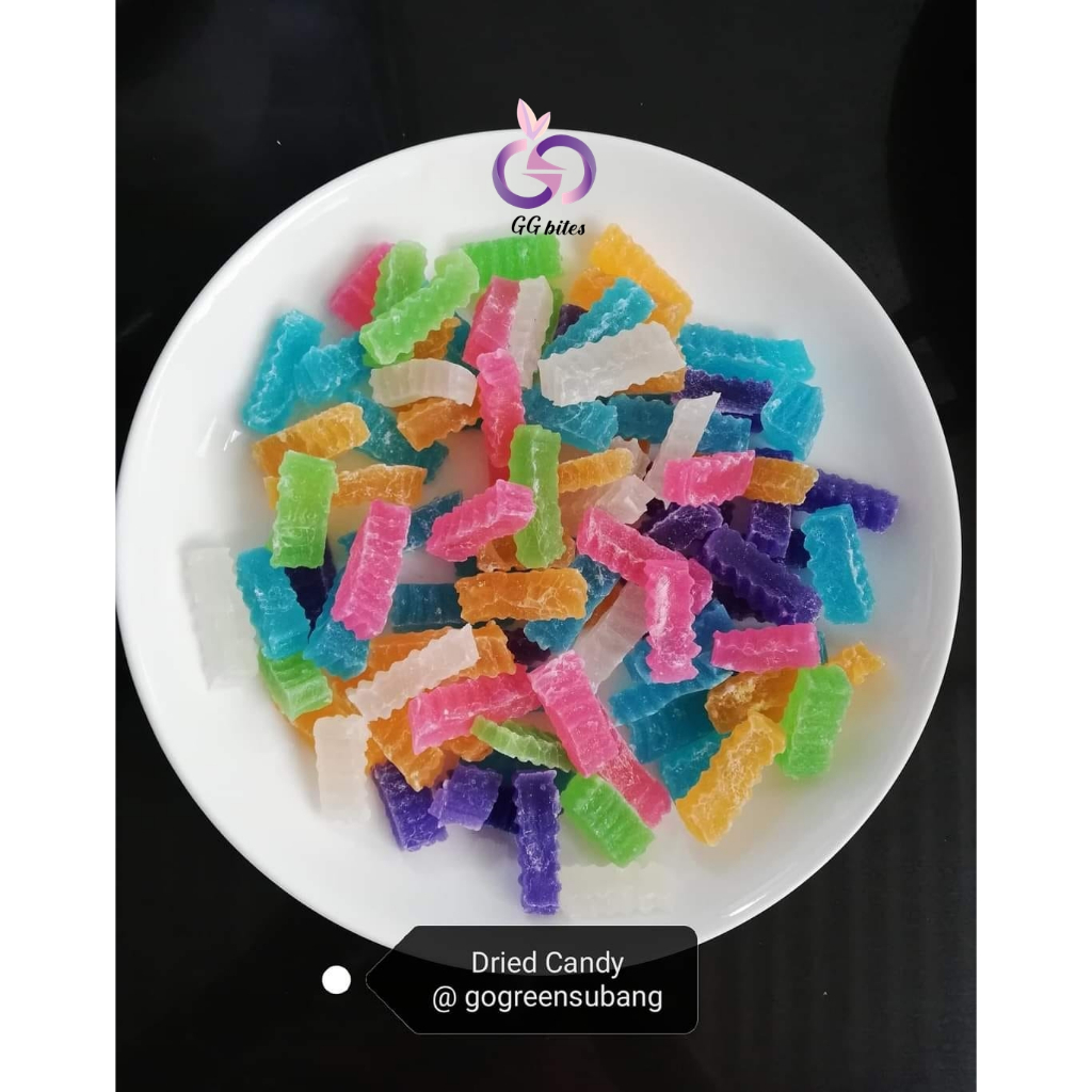 Agar-agar kering berperisa buah-buahan/lengkong kering/dried jelly ...