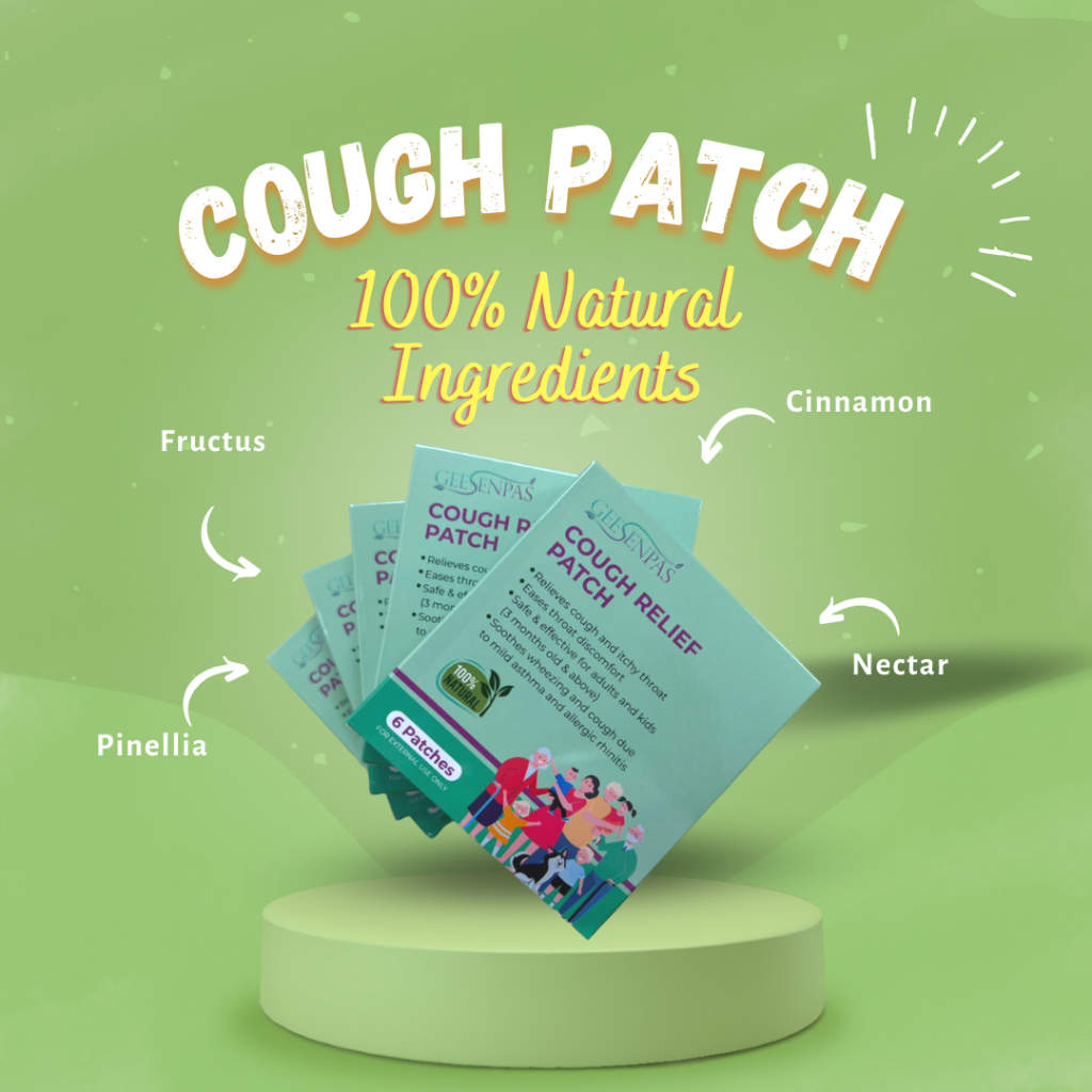 Cough Relief Patch Baby Cough Relief Patch No more cough Pelekat Batuk ...