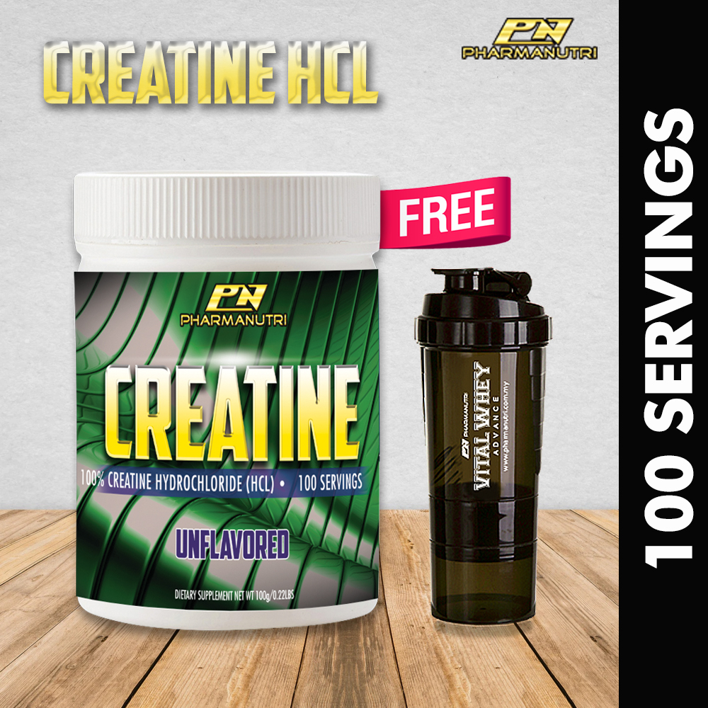 Creatine HCL / Creatine Hydrochloride Halal 100% Creatine HCL 100G 100 ...