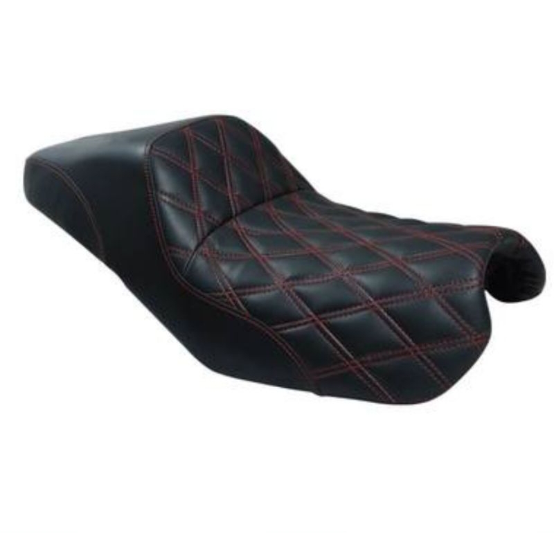 QJMOTOR SRV250 refit Cushion Retro Hump height square lengthen Double ...