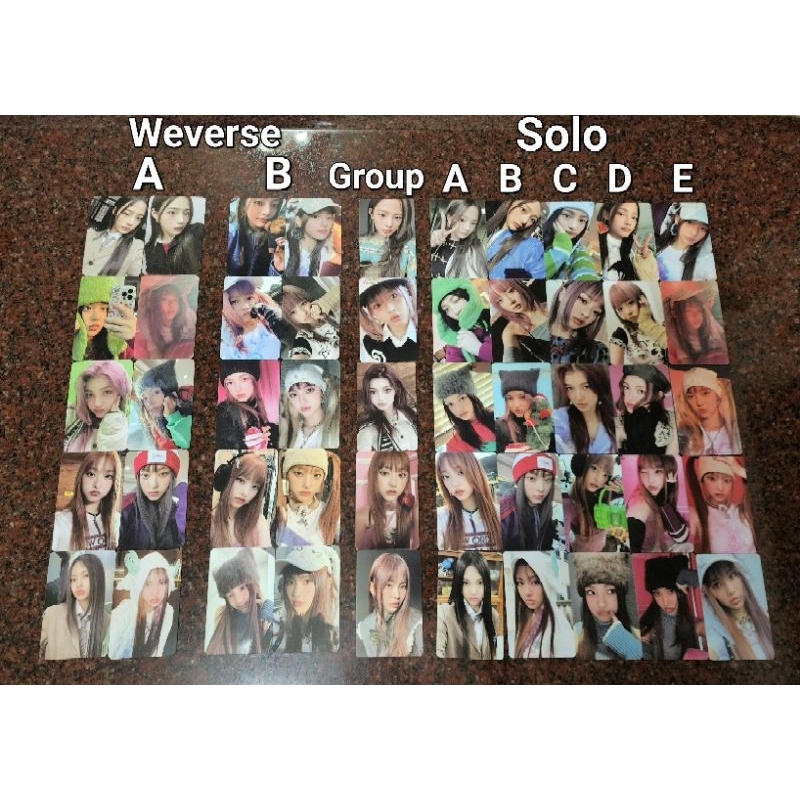 (RESTOCKED) NewJeans OMG Ditto Photocard PC Minji Hanni Danielle Haerin Hyein new jeans weverse ...
