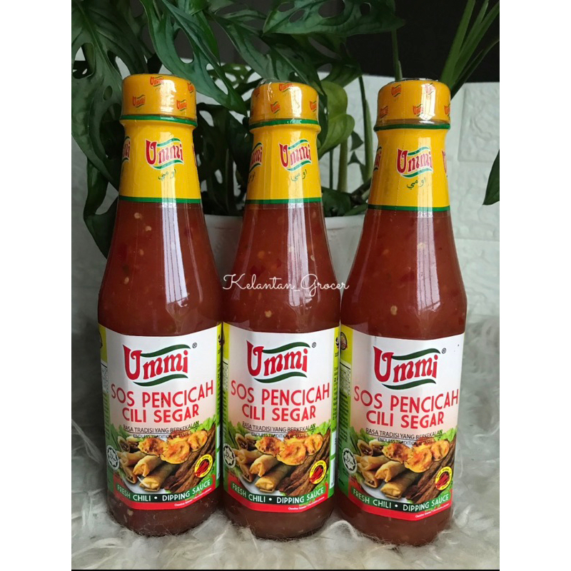 UMMI - Sos pencicah Cili Segar , Ummi Pedas (pedas) 340g | Shopee Malaysia