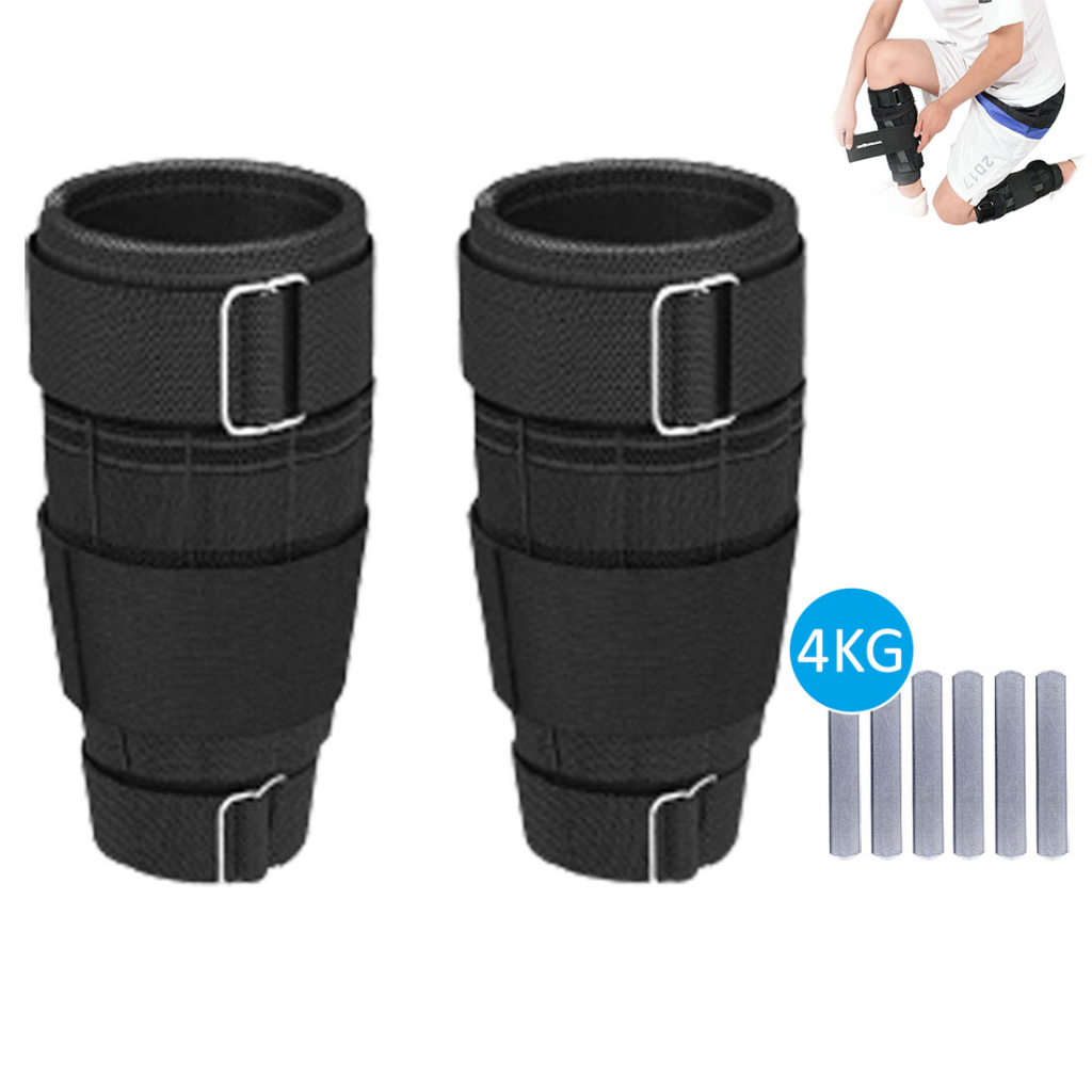 4KG One Pair Weight Straps For Leg, Adjustable Loading Weighted Leg ...