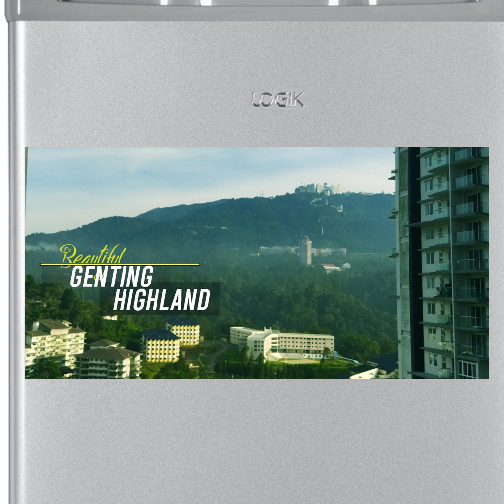 Genting Highland Pahang Gift Souvenir Fridge Magnet Sheet 10 cm x 5 cm ...