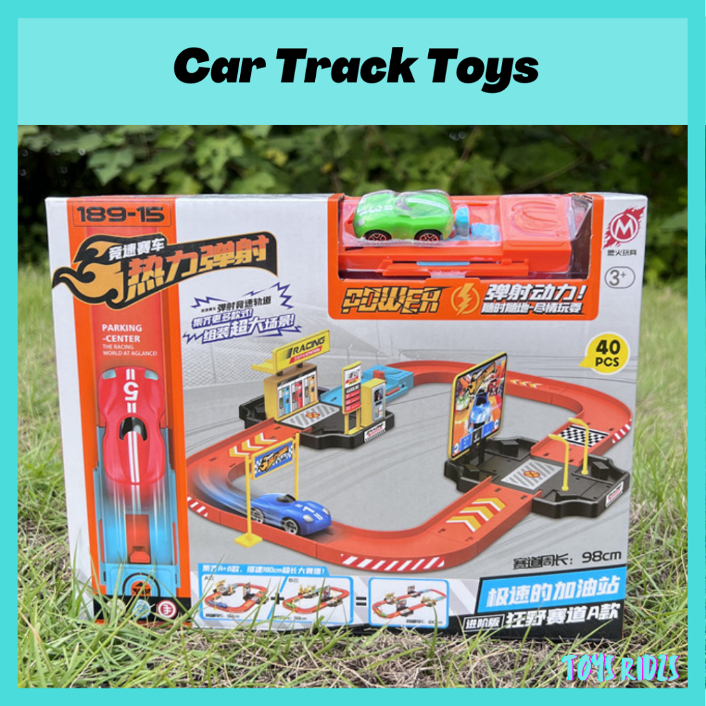 Children Racing Car Track toys Car Rail track | Shopee Malaysia