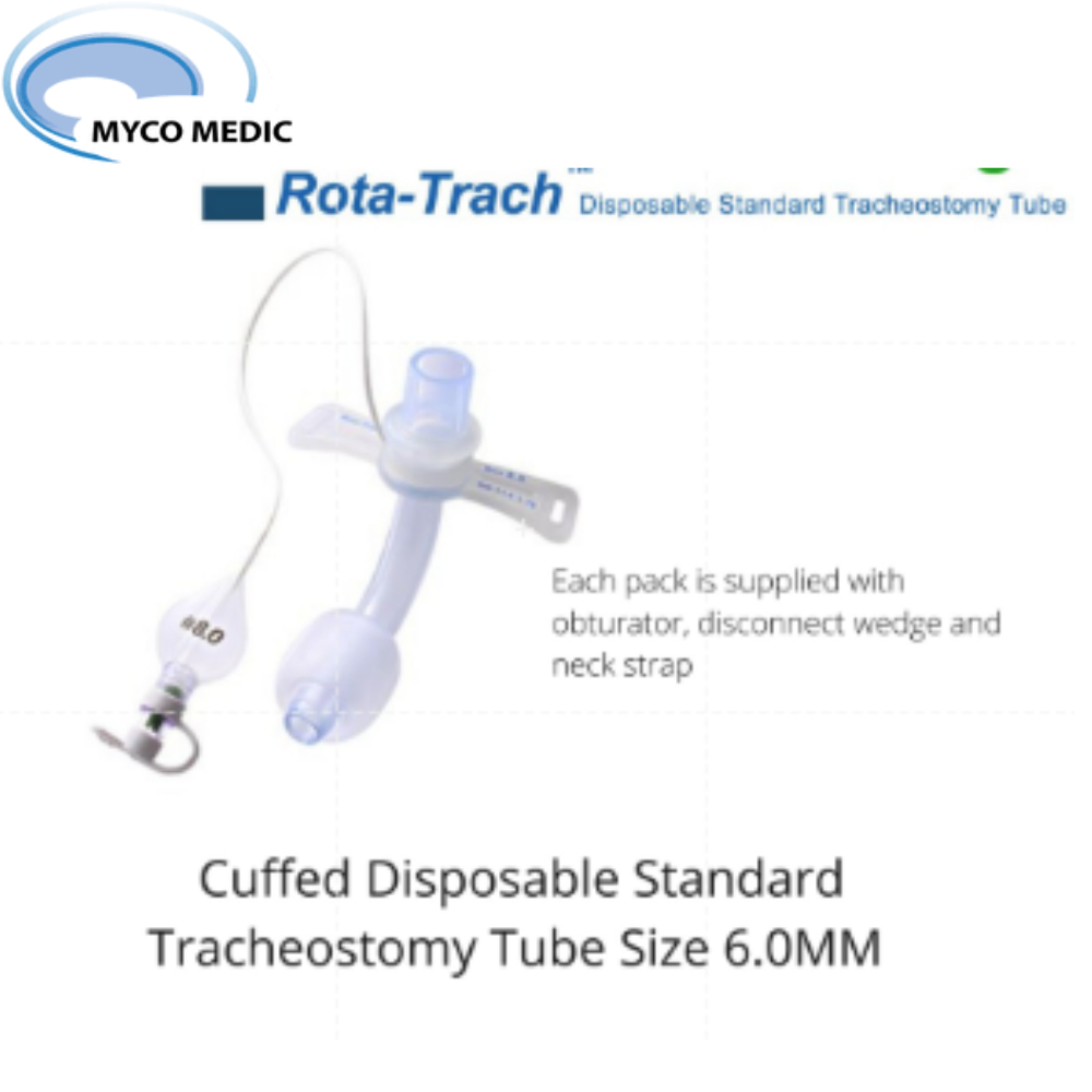 Rota-Trach Cuffed | Non-Fenestrated Single Lumen |Disposable ...