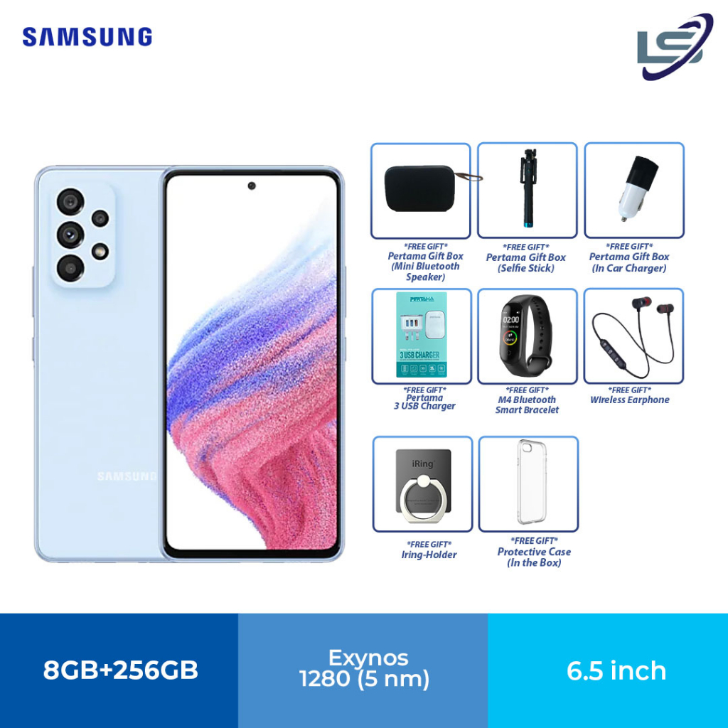 Samsung Galaxy A53 5g 8gb 256gb Fhd Amoled 120hz Display 64mp Ois