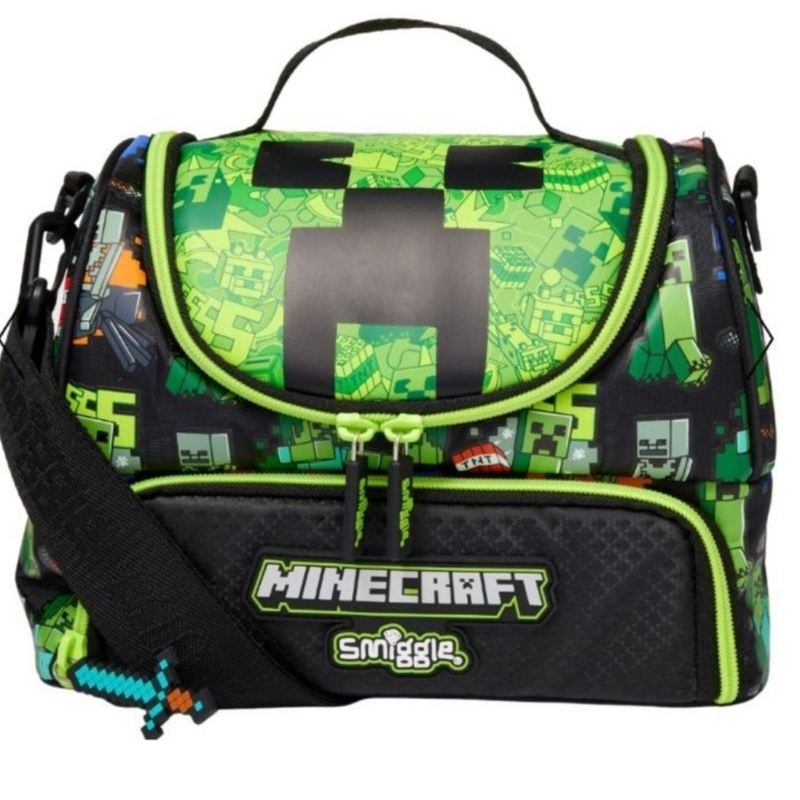 Original Smiggle Lunch box bag for boy kid beg bekal makanan sekolah ...