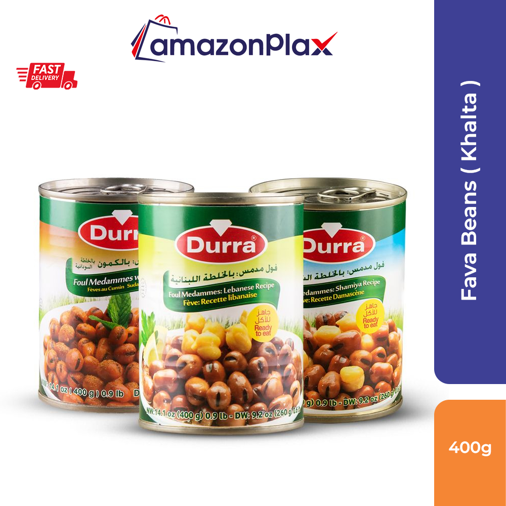 Durra Broad Beans ( Foul Medames ) 400g Kacang Parang Fava Beans ...