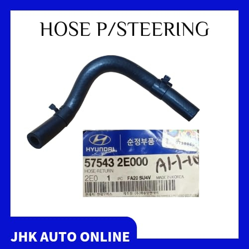 HYUNDAI TUCSON,SPORTAGE 05Y HOSE POWER STEERING 100%ORIGINAL 57543 ...
