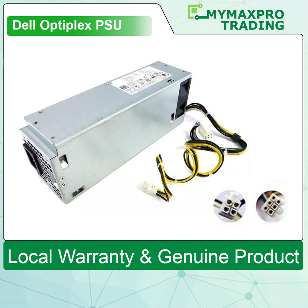 【READY STOCK】Dell Optiplex 3050 3060 3070 SFF/MT 260W Power Supply PSU ...