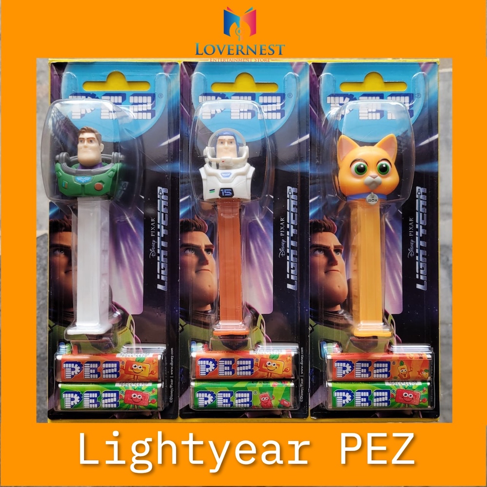 LOVERNEST PEZ Blister 1+2 CANDY Lightyear & Candy Dispenser 巴斯光年 Buzz ...