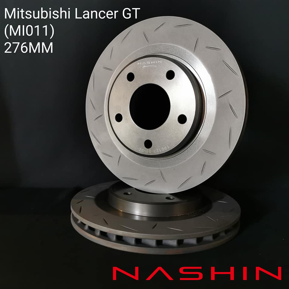 Nashin Mitsubishi Lancer GT Proton Inspira Front OE Brka Disc Rotor ...