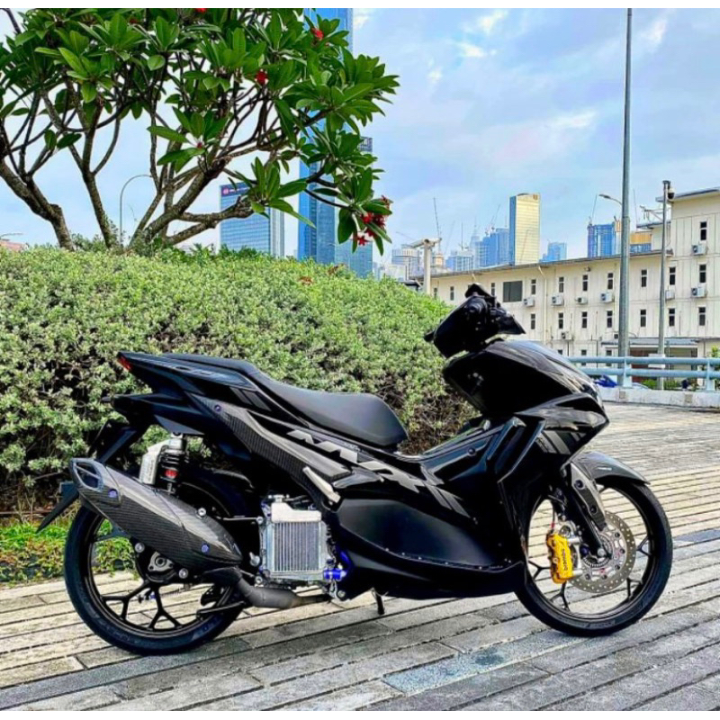 NVX V2 BLACK 21 ALL GLOSSY | Shopee Malaysia