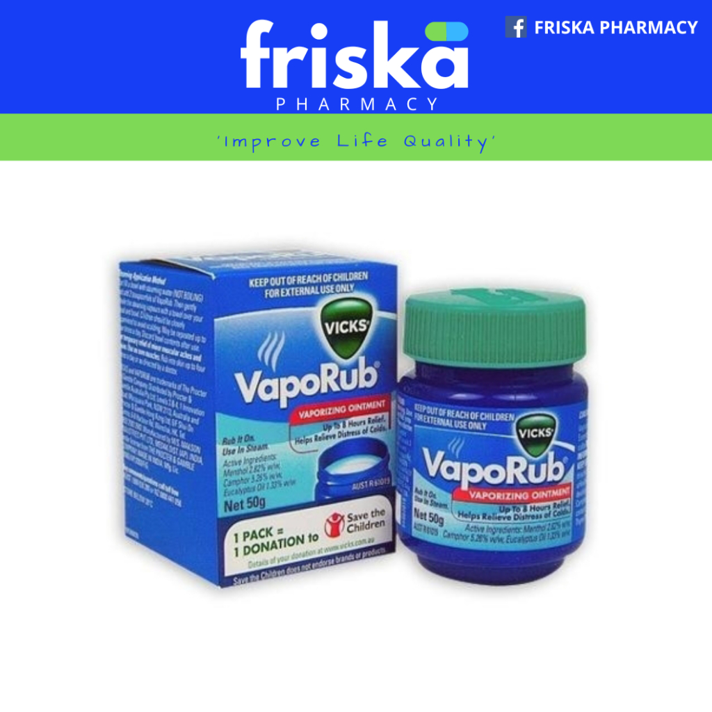 Vicks VapoRub (50gram) | Shopee Malaysia