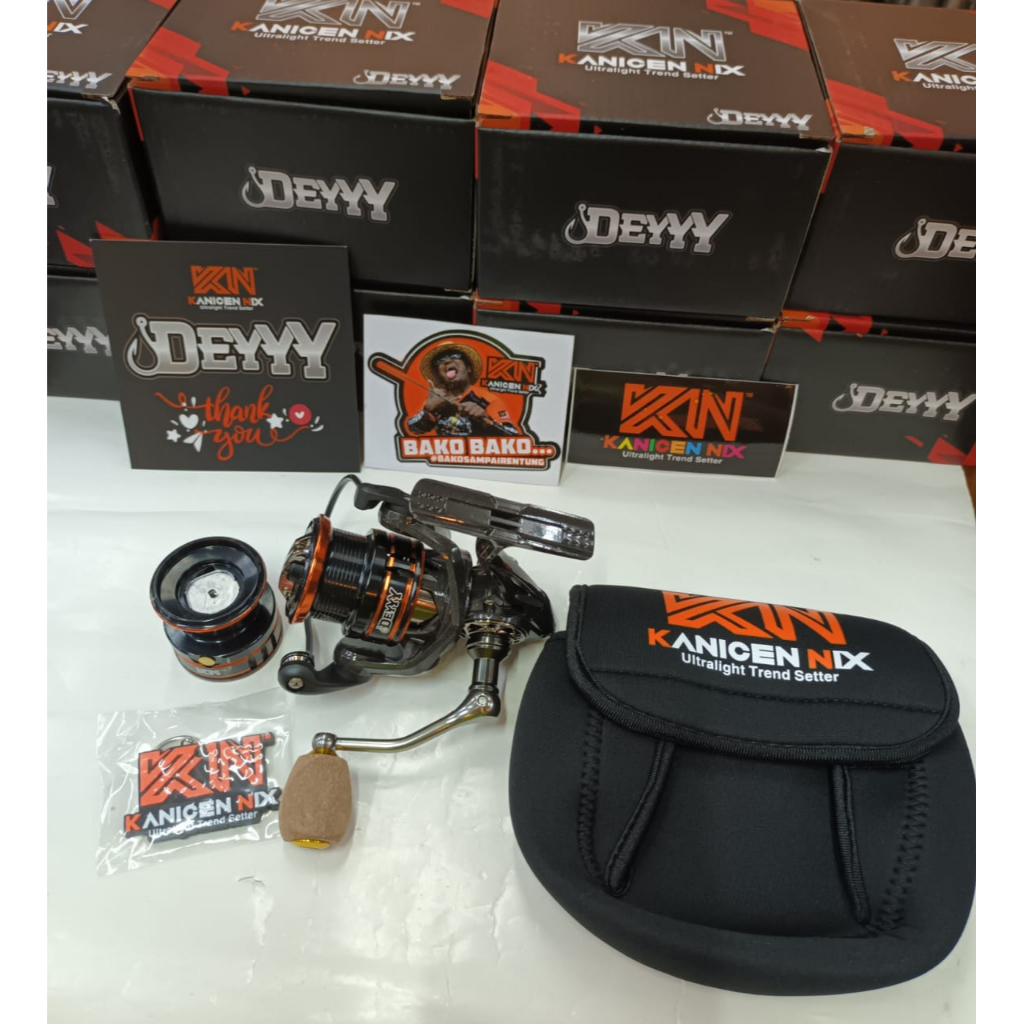 KANICEN NIX DEYYY 1000S SPINNING REEL (FREE KEYCHAIN) | Shopee Malaysia