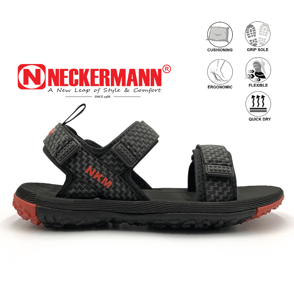 Neckermann Men's Raptor Core Triple Velcro Strap Sports Outdoor ...