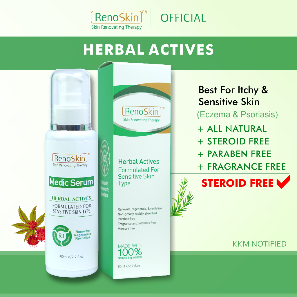 Ekzema (Eczema) Psoriasis krim - Ubat Kulit Gatal Ruam & Masalah Kulit ...