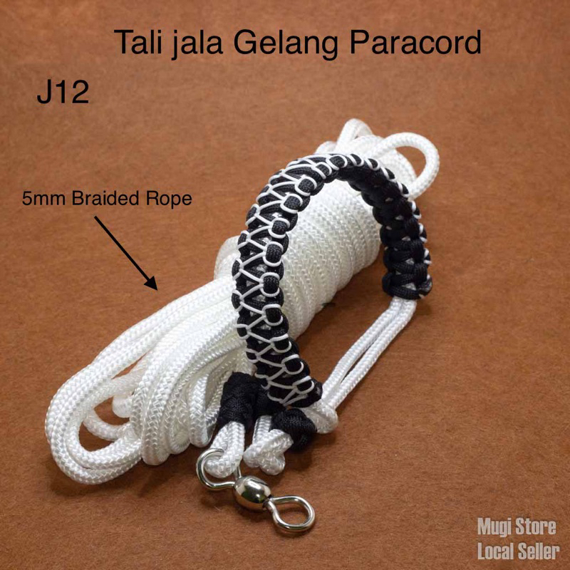 Tali jala ikan/udang cast net rope (new design) | Shopee Malaysia