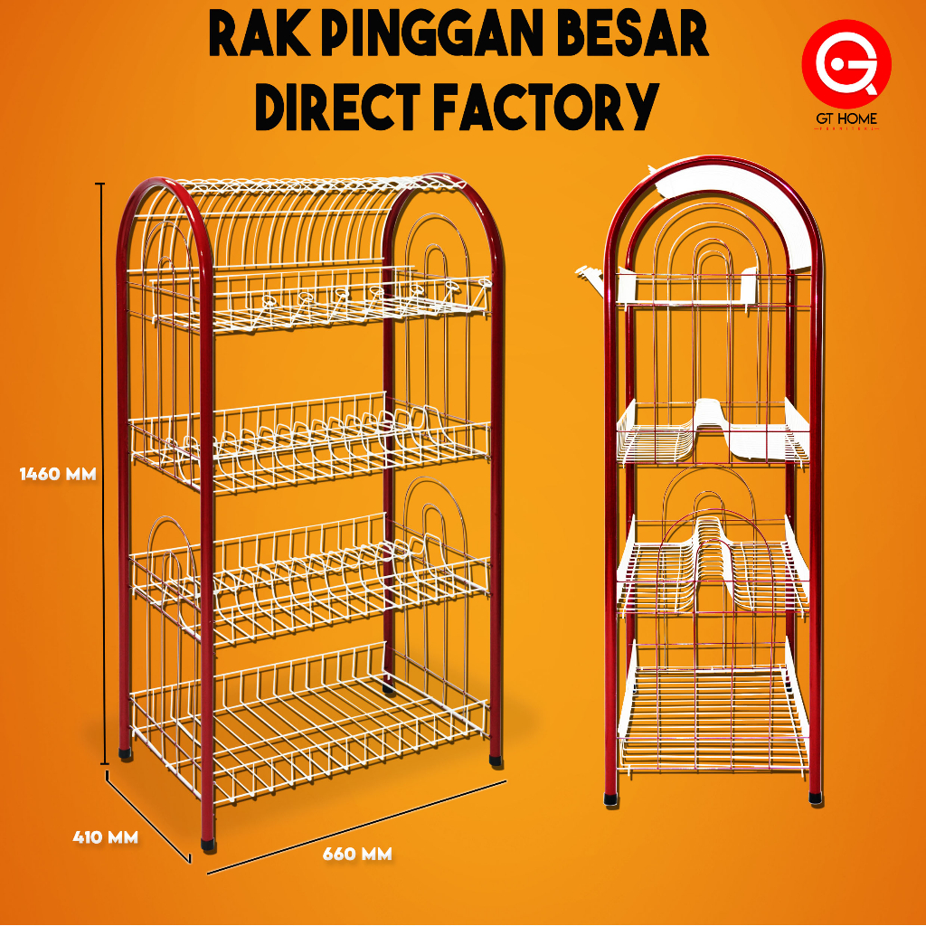 Multipurpose Rack - Kitchen Rack Kitchen Organizers Storage Rack Dish ...