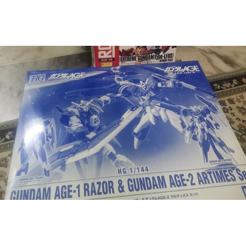 PBandai HG AGE 1 Razor & AGE 2 Artimes | Shopee Malaysia