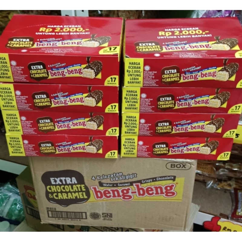 BENG BENG CARAMEL EXTRA COKLAT 1BOX ISI 17-PCS | Shopee Malaysia