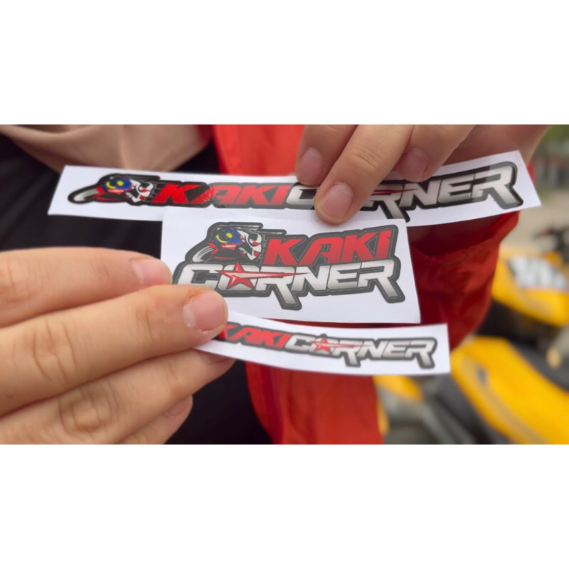 KAKI CORNER LIMITED EDITION STICKER [KAKI CORNER OFFICIAL] | Shopee ...