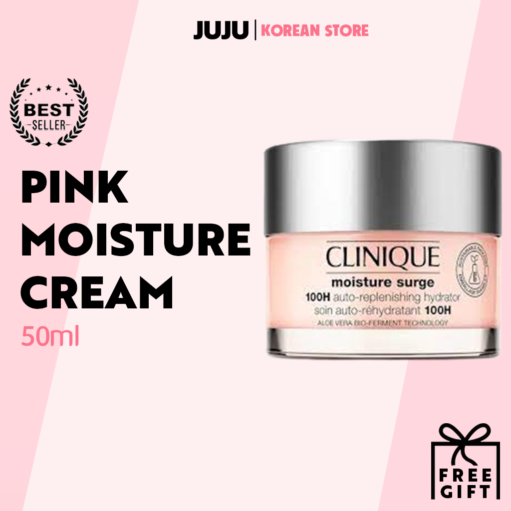 Clinique Pink Moisture Surge Cream 100 Hours 50ml | Shopee Malaysia