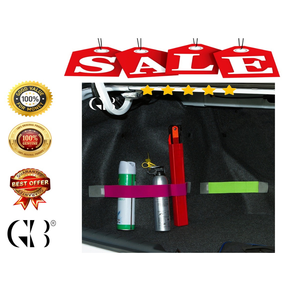GB-STORE [100% ORIGINAL] Car Trunk Organizer Elastic Fixing Strap Car ...